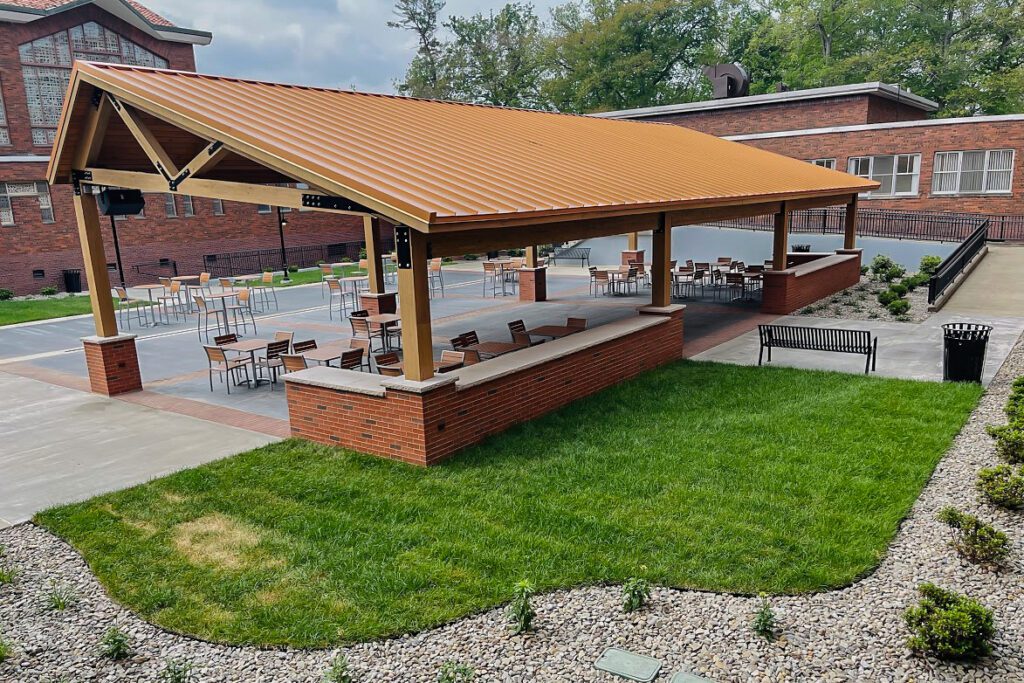 William C. Foster Memorial Courtyard | Outdoor Event Venues | St. Bonavenue