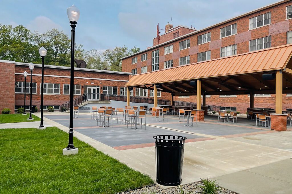 William C. Foster Memorial Courtyard | Outdoor Event Venues | St. Bonavenue