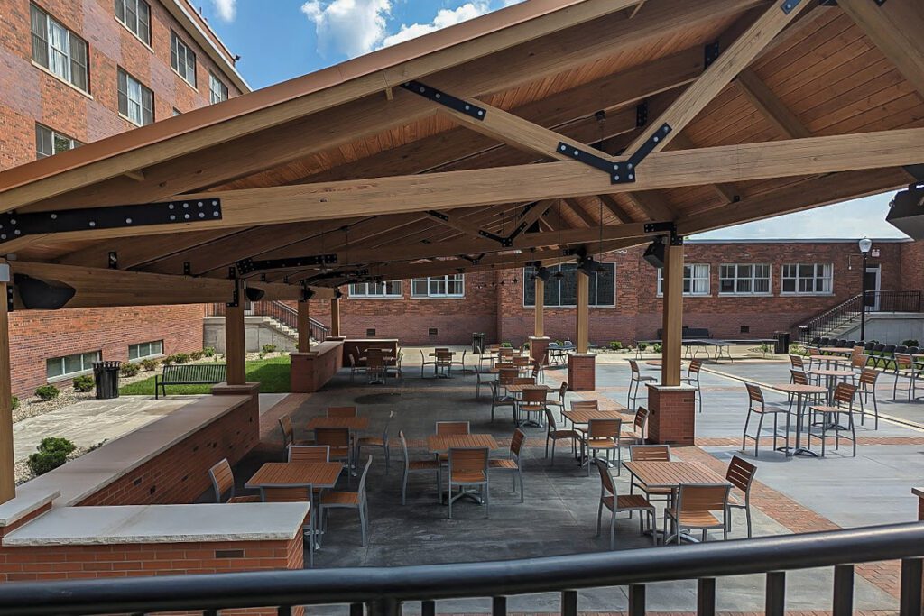 William C. Foster Memorial Courtyard | Outdoor Event Venues | St. Bonavenue
